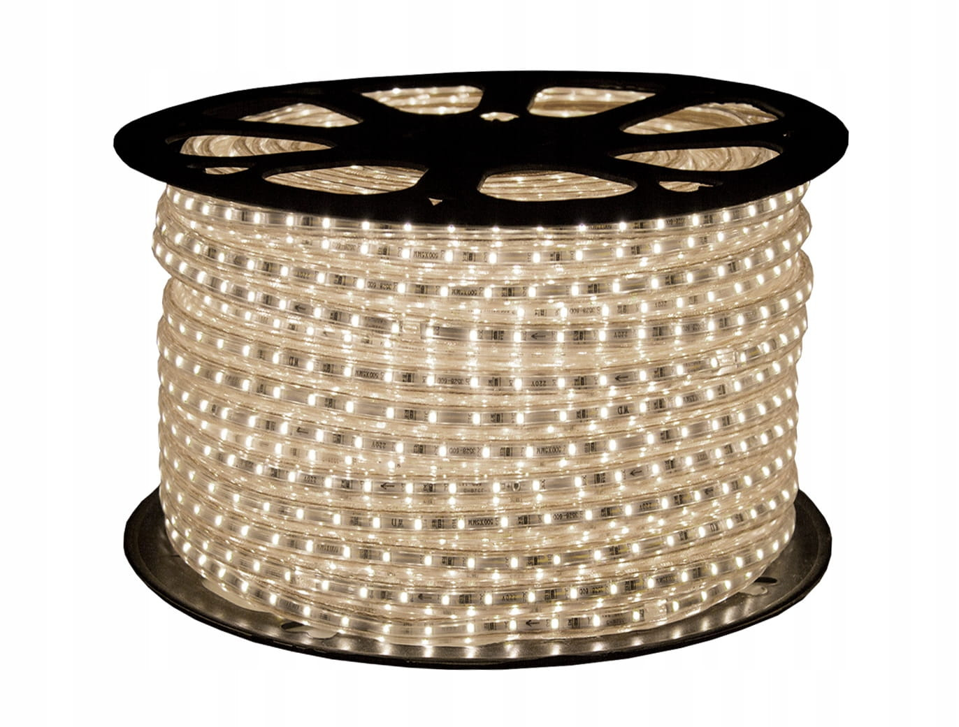 LED pásek - 230V - 30W - 5m - vodotěsný - neutrální bílý + napájecí ...