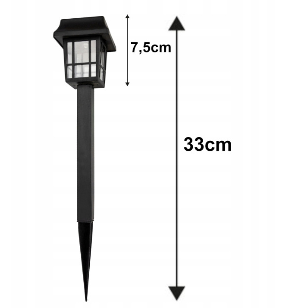 LED Solar Gartenlampe Laterne - Aga24